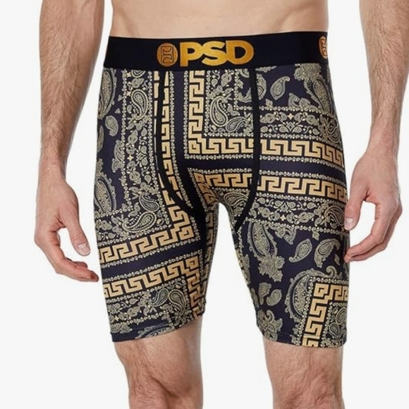 PSD | Underwear & Socks | Psd Meander Lux Gold Boxers Briefs Mens ...